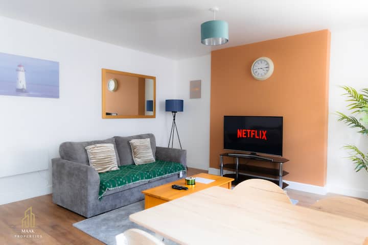 Cozy 2br Perfect For Family&work Stays Sleeps 5 - Minehead