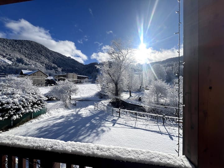 4/6 P. Pied De Pistes 1er Etage - Ancelle