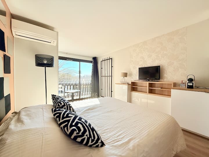 Village Naturiste - La Vénus -Parking+wifi+piscine - Agde