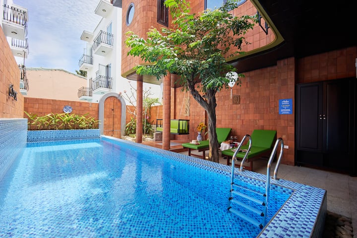 Cozy Villa 4brs W/pool 5 Mins Walk To Old Town - Hội An