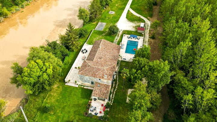 Grand Gîte Au Bord De La Rivière - Libourne
