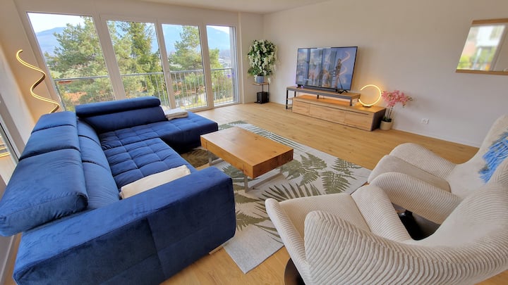 Private Bernese Oberland Mountainside House Spiez - Thoune