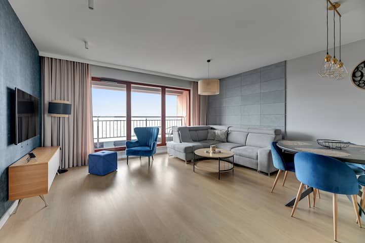 Pool, Spa & Gym | River View | Nº 83 With Balcony - Gdańsk