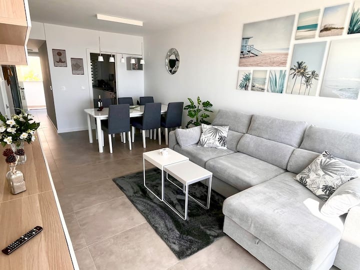 Penthouse Beach Apartment In Mojacar Playa - Mojácar