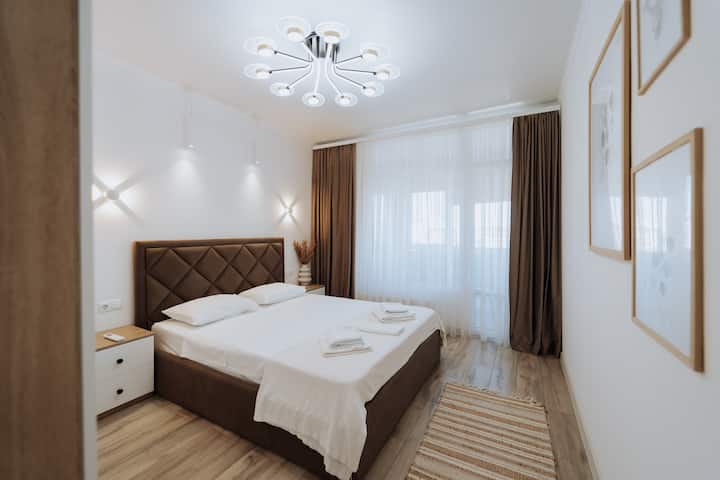 Modern Stay Rîșcani • Ac • Wifi • Washer - Moldova
