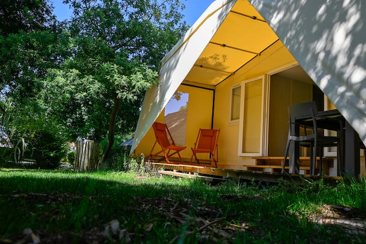 Ecolodge Cocosweet 4 Pers Dans Camping 4*/piscine - Brem-sur-Mer