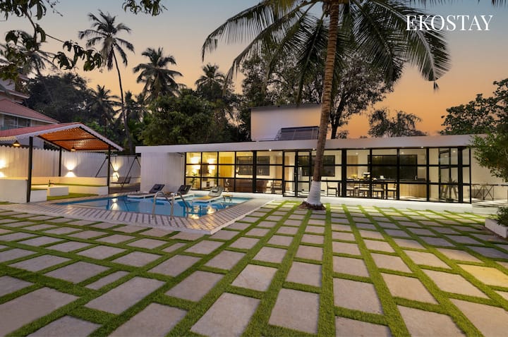 Hazelnut Villa (6bhk) - Ekostay - Alibag