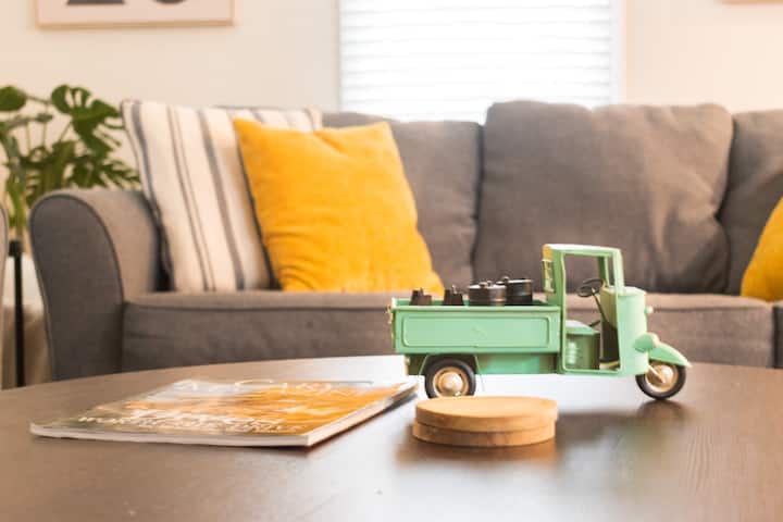 Downtown Retreat | Cozy, Quiet & Family-ready - ローリー, NC