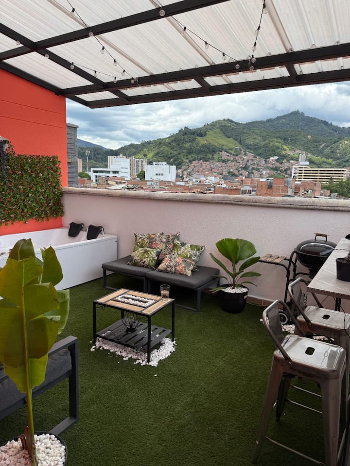 Lujoso Penthouse De Dos Niveles - Itagüi