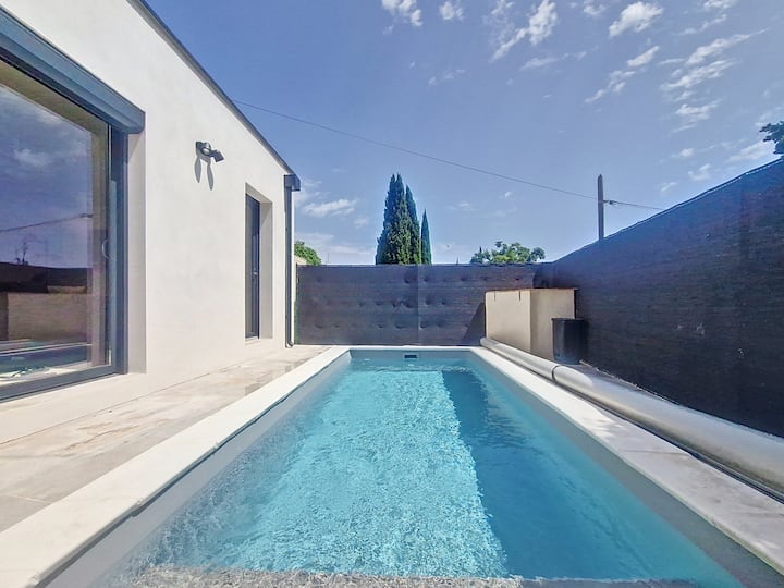 Villa Moderne 3 Ch Piscine Privée Parking - Uzès