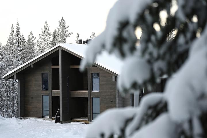 Stylish Forest Villa – Sauna & Hot Tub (Extra) - Kittilä