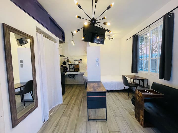 Miniloft Sin Escaleras En Roma Norte - Condesa -