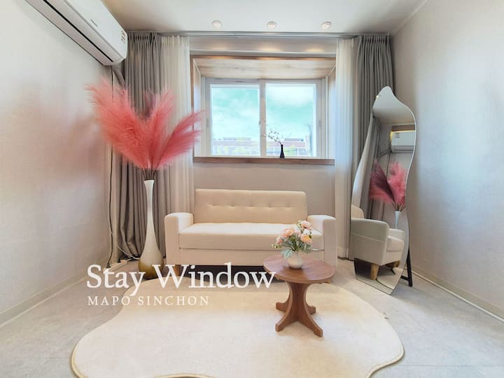 Sinchon Station 4 Minutes Away #Hongdae #3r,3b - Seoul