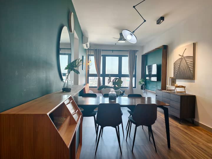 Spacious 3br,9pax,mrt@m Vertica B.55.03 - Kuala Lumpur