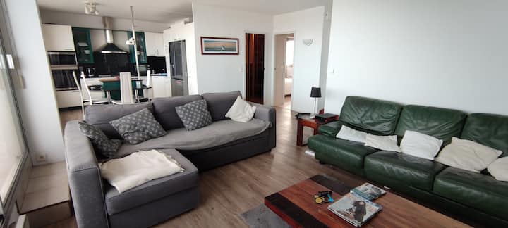 Lumineuxt3, Plage, Terrasse, Parking Bellevue Port - ibis Arcachon la Teste de Buch