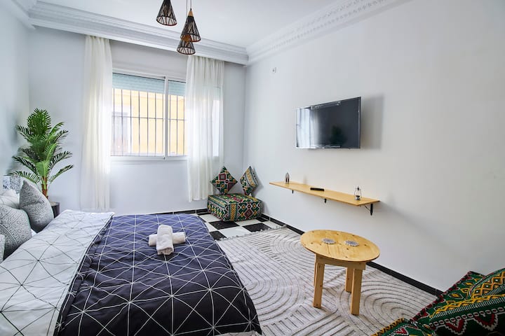 Fibre Optique & Climatisé - Nuage Cozy - Casablanca, Maroc