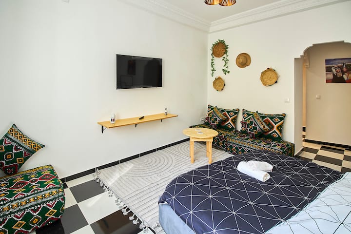 Fibre Optique & Climatisé - Nuage Cozy - Casablanca