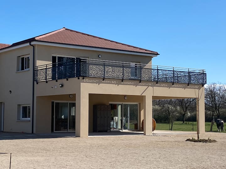 Logement 90 M² Terrasse 50 M² Proche 1000 éTangs - Lure