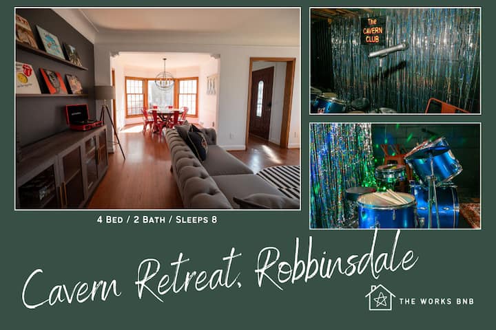 Crystal Lake Retreat / Music Room / Pet Friendly - Maple Grove, MN