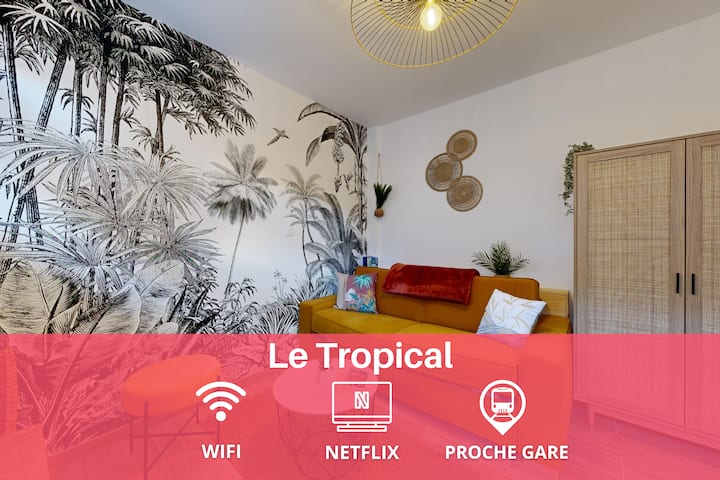 Expat Renting - Le Tropical - Netflix- Proche Gare - Toulouse