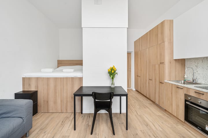 Air Apartments - Self Check-in - 5 Person Studio - 빌뉴스