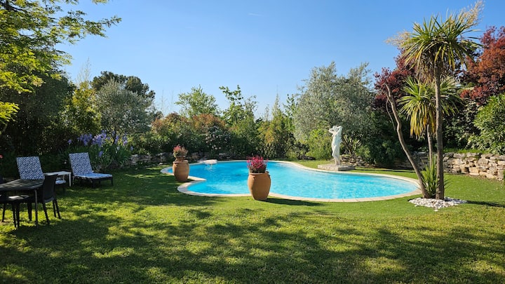 Maison Familiale-piscine- Clim-campagne Aixoise - Aix-en-Provence