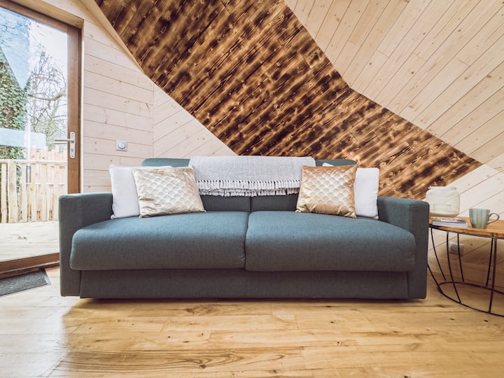 Cabane Tout Confort Avec Spa Privatif - Lot