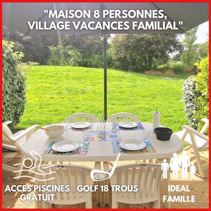 Maison 8 Personnes Village Vacances Accès Piscines - Talmont-Saint-Hilaire