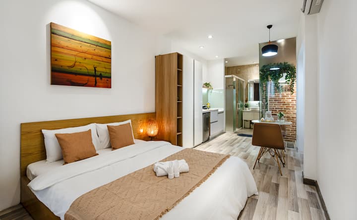 Central D1 Studio | Near Bui Vien - Ciudad Ho Chi Minh