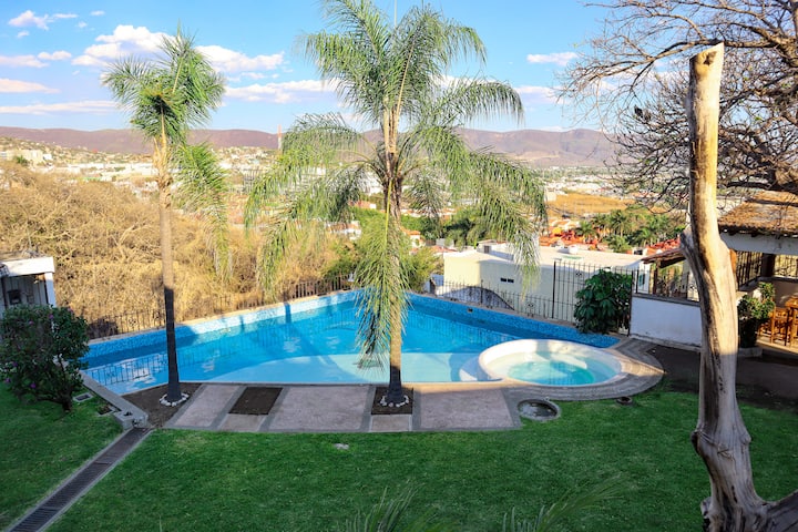 Casa Mirador Burgos Con Alberca- Diversiónfamiliar - Temixco