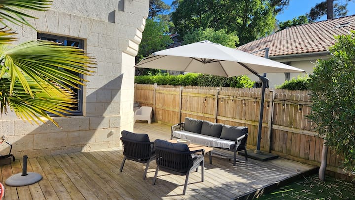 Appartement Proche Plage Pereire Avec Jardin - Arcachon