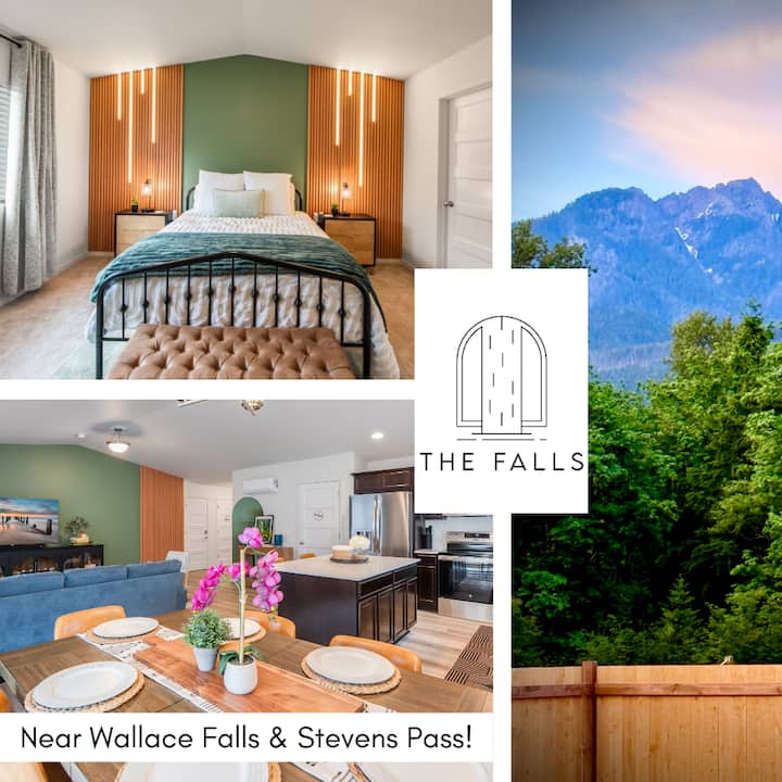 The Falls: Near Wallace Falls & Stevens Pass - Gold Bar, WA