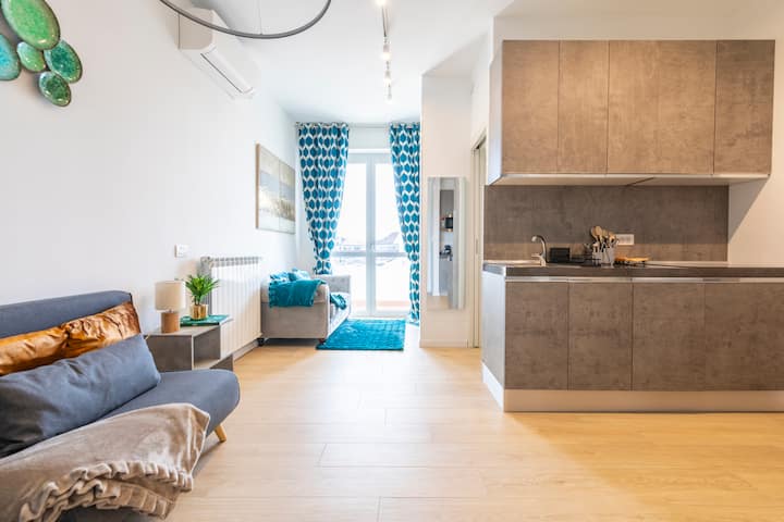 Appartamento Chic Vicino Alla Metro - Mailand