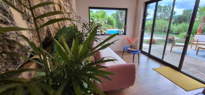 Cocon Cosy Grande Piscine Et Jardin Privatifs - Annonay