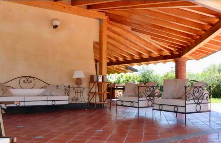House In Villa With Pool - Aci Castello