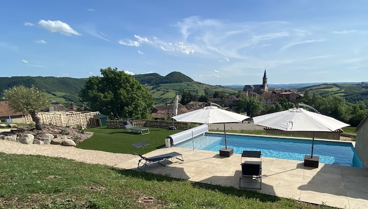Gîte Les Raspes Du Samphy
"Bas Lala La Vue" - Villefranche-de-Panat