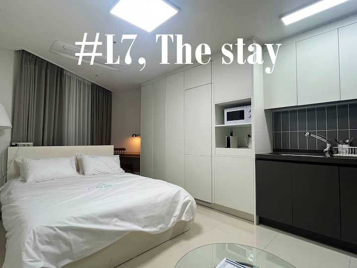 [The Stay][event.12시퇴실]l7#open특가#감성#넷플#유튭#역 도보1분 - Busan