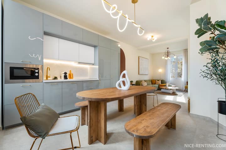 Loft D'architect Luxe 4 Chambres Vue Place Du Pin - Nice