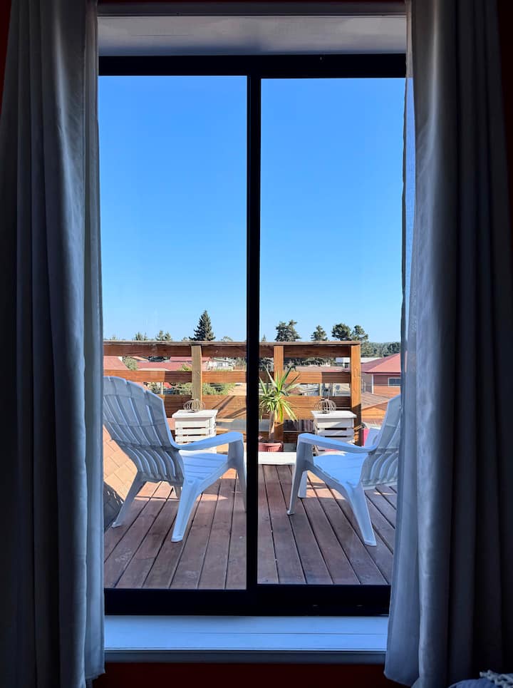 Suite 32 Balcony - Tiny Homes Algarrobo - El Quisco