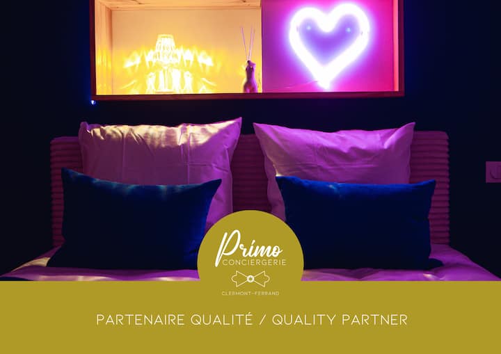 *French Kiss* - Love Room By Primo Conciergerie - Clermont-Ferrand