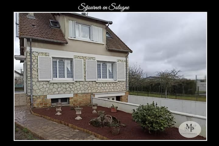 Maison "Le Ber-so" Proche Du Zoo Beauval - Loir-et-Cher