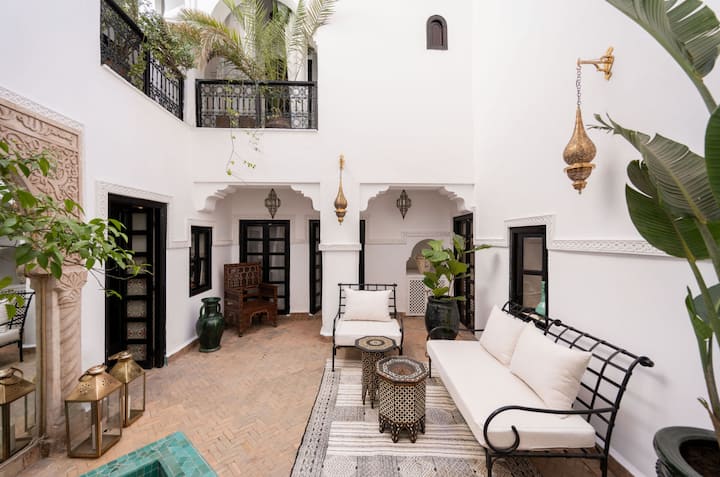 Riad Privatif Avec Personnel & Services -Marrakech - Marrakech