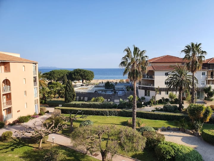 T3 Vue Mer Exceptionnelle - La Londe-les-Maures