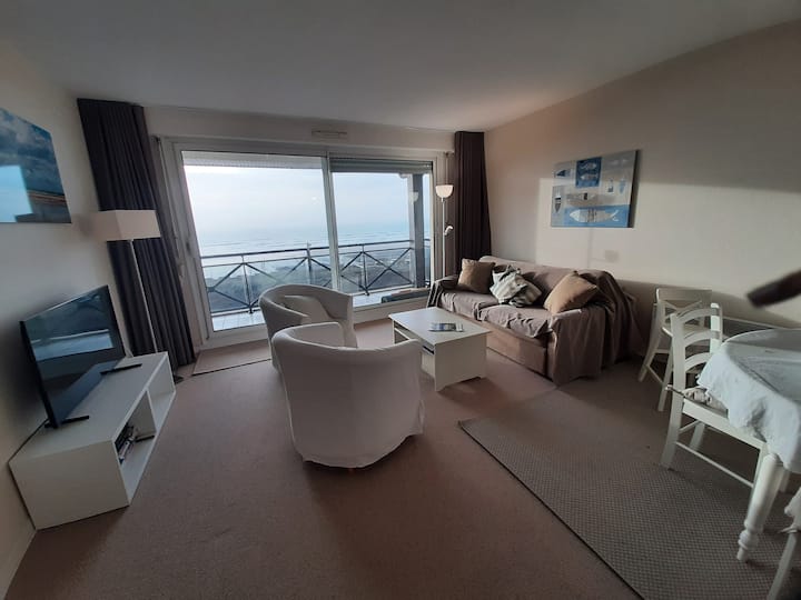 Apt 2 Chambres Front De Mer-5 Personnes - Sainte-Cécile Plage