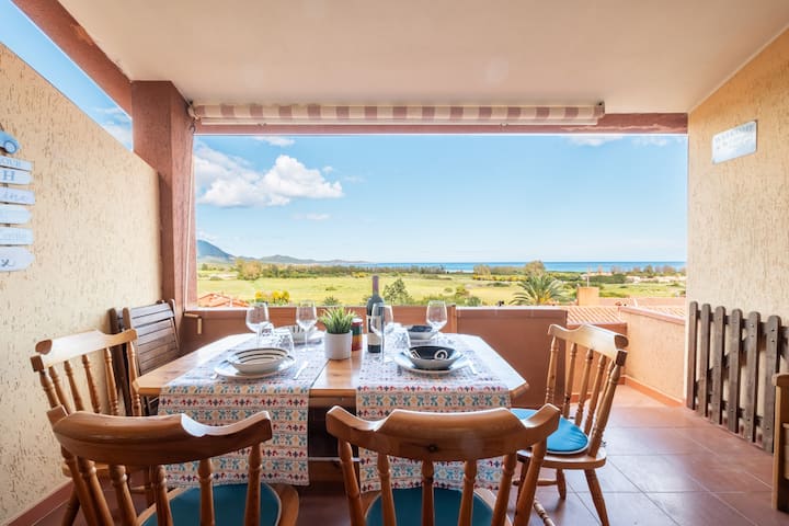 Costa Rei Panoramic Terrace- Free Parking -Netflix - Costa Rei