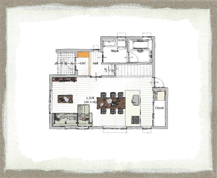 Nagano New 2025 House, Max 7 Guests, Kid-friendly - Nagano