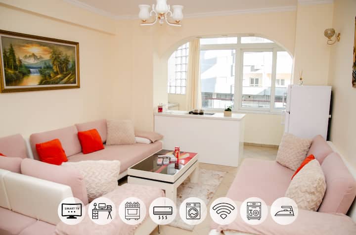 Cozy Apartment In Durres Near Sea And City Center - Durrës