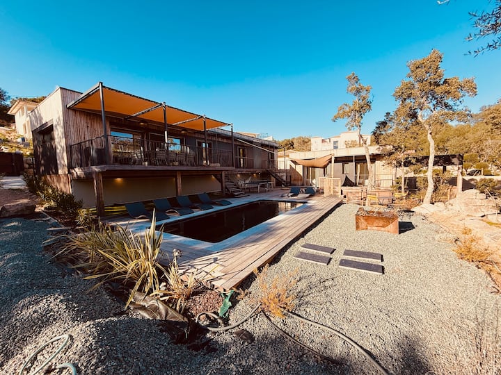 Villa Piscine Chauffée Proche Plage, Cadre Sauvage - Lecci