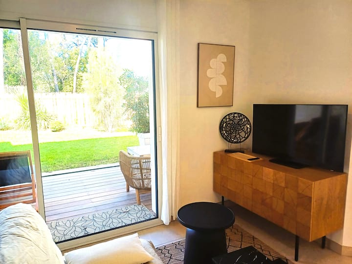 Bel Appartement Avec Jardin Au Cœur De Chiberta - Biarritz
