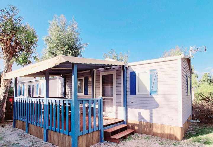 Mobil-home 4/6 Pers Bord De Mer+ Trottinettes Elec - Hyères